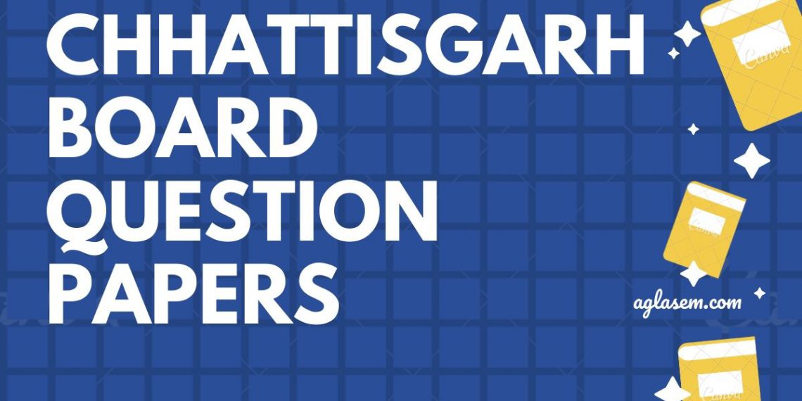 CG Board 10th Question Paper (PDF) - Download Chhattisgarh Board ...
