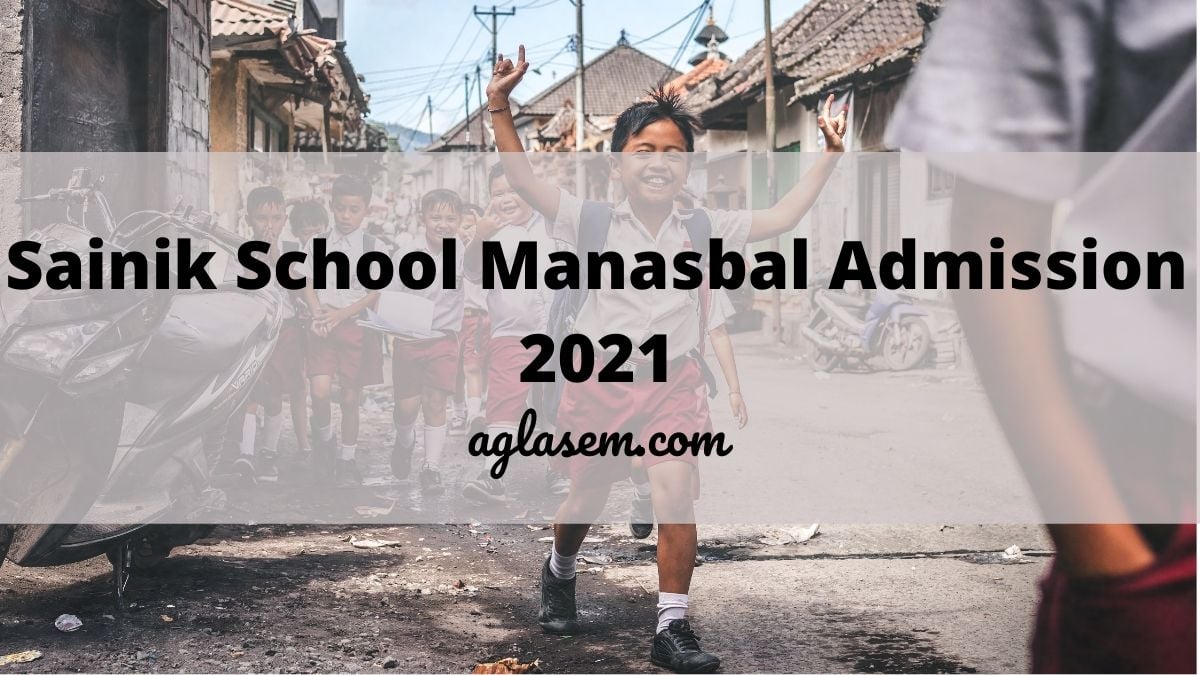 JK Sainik School Manasbal Admission 2025 - Exam Date (23 Feb ...