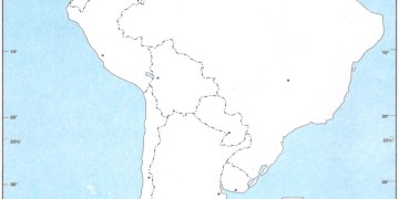 Political Map of South America PDF - Countries, Capitals