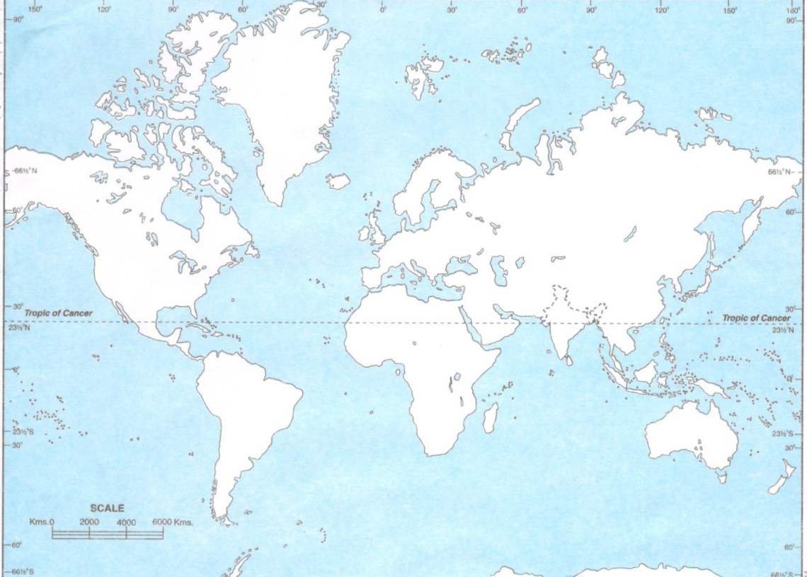 World River Map - Printable PDF World River Map