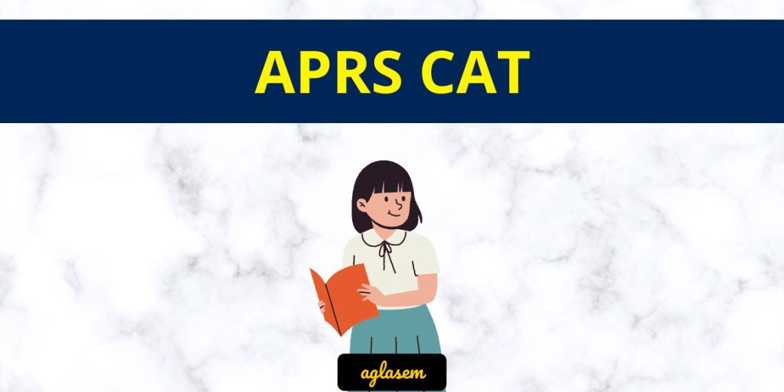 APRS CAT 2023 - Andhra Pradesh Residential Schools Common Admission Test