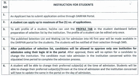 Assam AHSEC (HS) First-Year Admission 2024 - Application Form ...